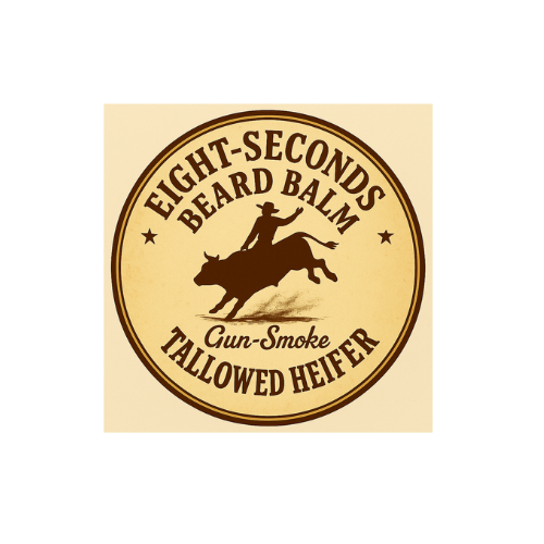 Eight Seconds Beard Balm – Gunsmoke – Tallowed Heifer